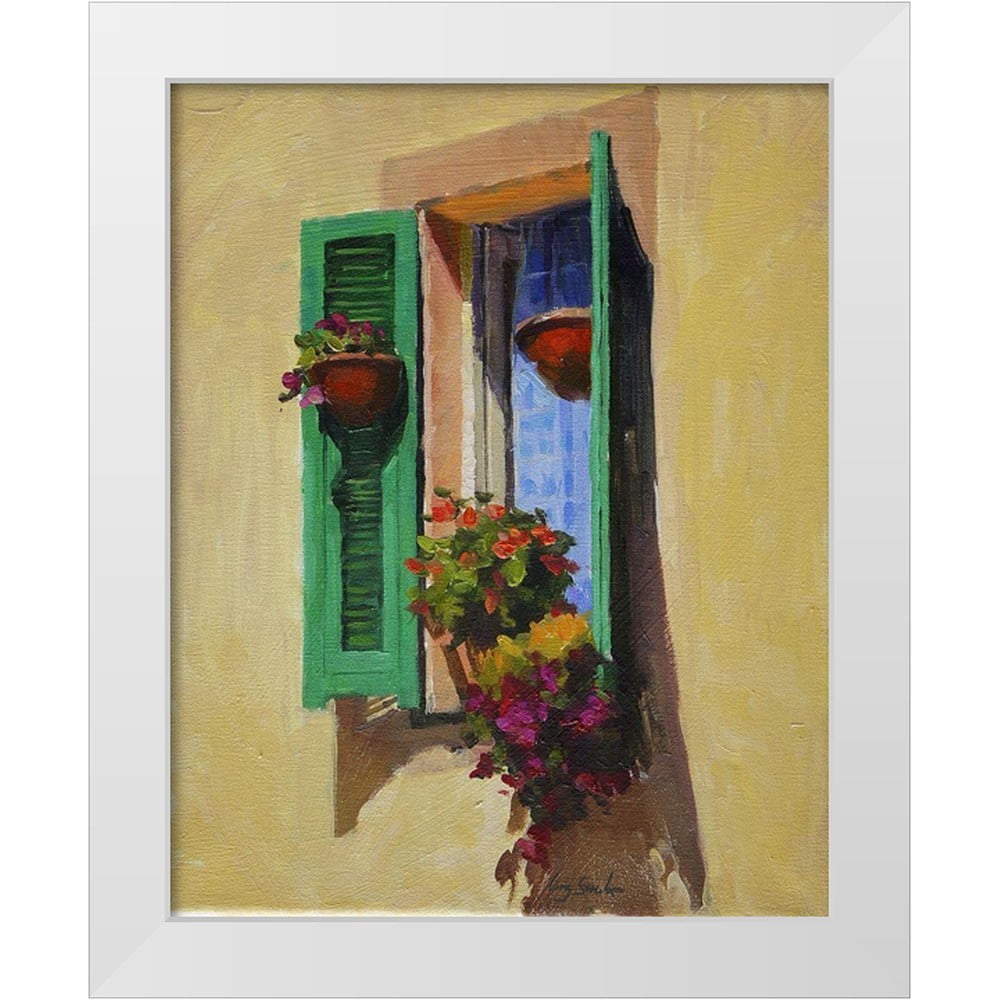 Strube, Ling 12x14 White Modern Wood Framed Museum Art Print Titled ...