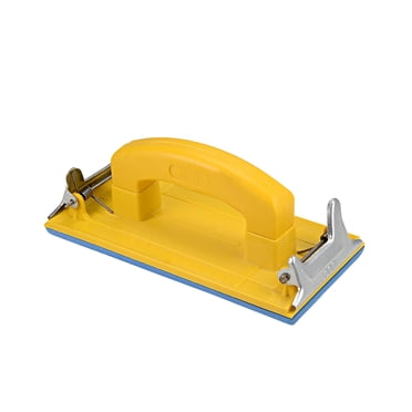 Homax Heavy Duty Plastic Block Hand Sander, Yellow, 12 inches - Walmart.com
