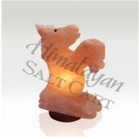 Himalayan Salt Cart 691355 7 - 8 in. Standing Horse Salt Lamp | Walmart ...