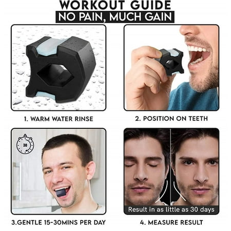 Jaw Exerciser for Chiseled Jawline Exercise - Pompee Face & neck toning ...