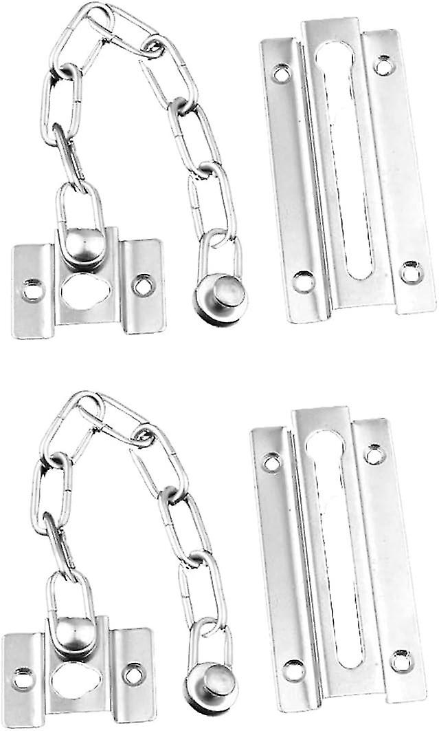 Pcs Security Door Lock Anti-theft Chain Heavy Duty Door Lock Anti-theft ...
