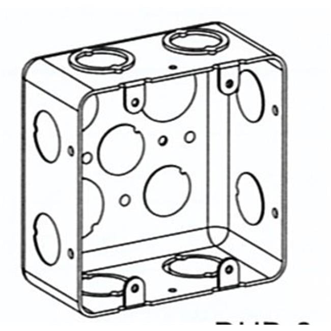 Orbit Industries 570211680 2.12 in. Deep 2 Gang Switch Box - Walmart.com