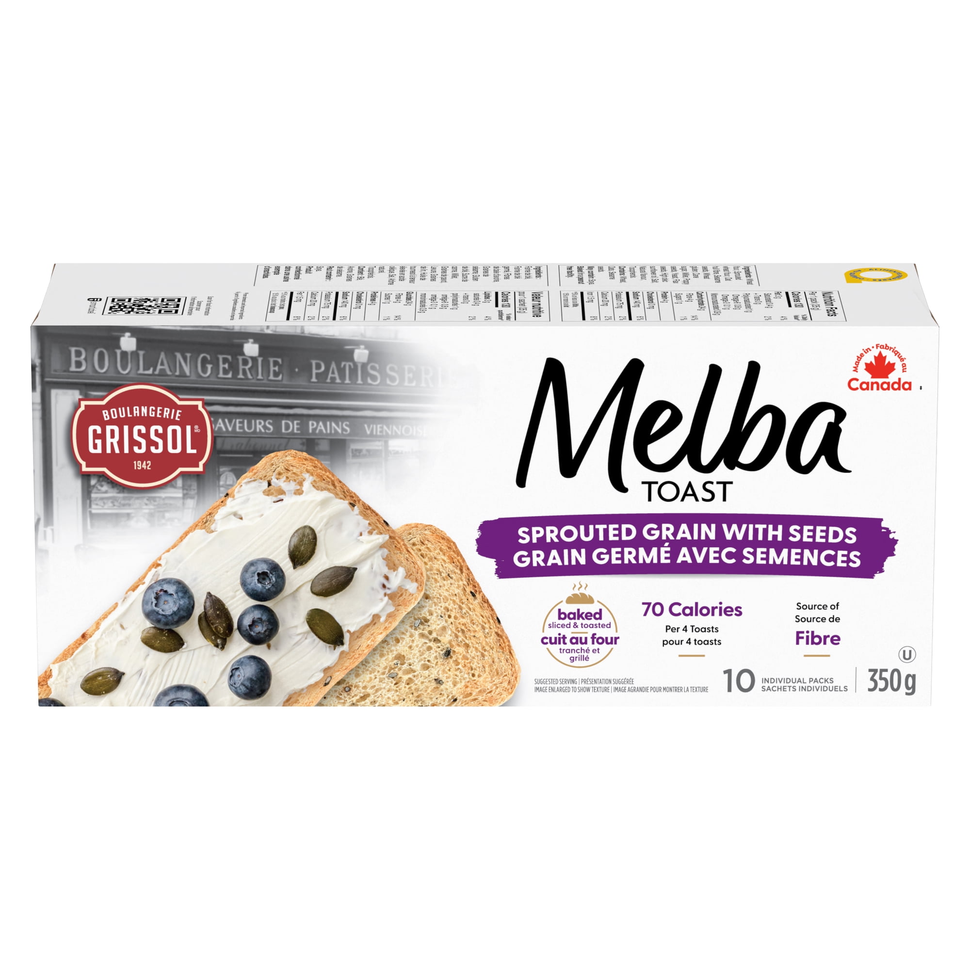 Click here for Boulangerie Grissol Melba Toast Sprouted Grain Wit... prices