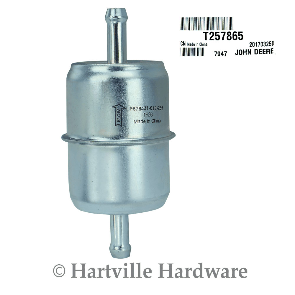 Genuine John Deere OEM Fuel Filter #T257865 - Walmart.com - Walmart.com