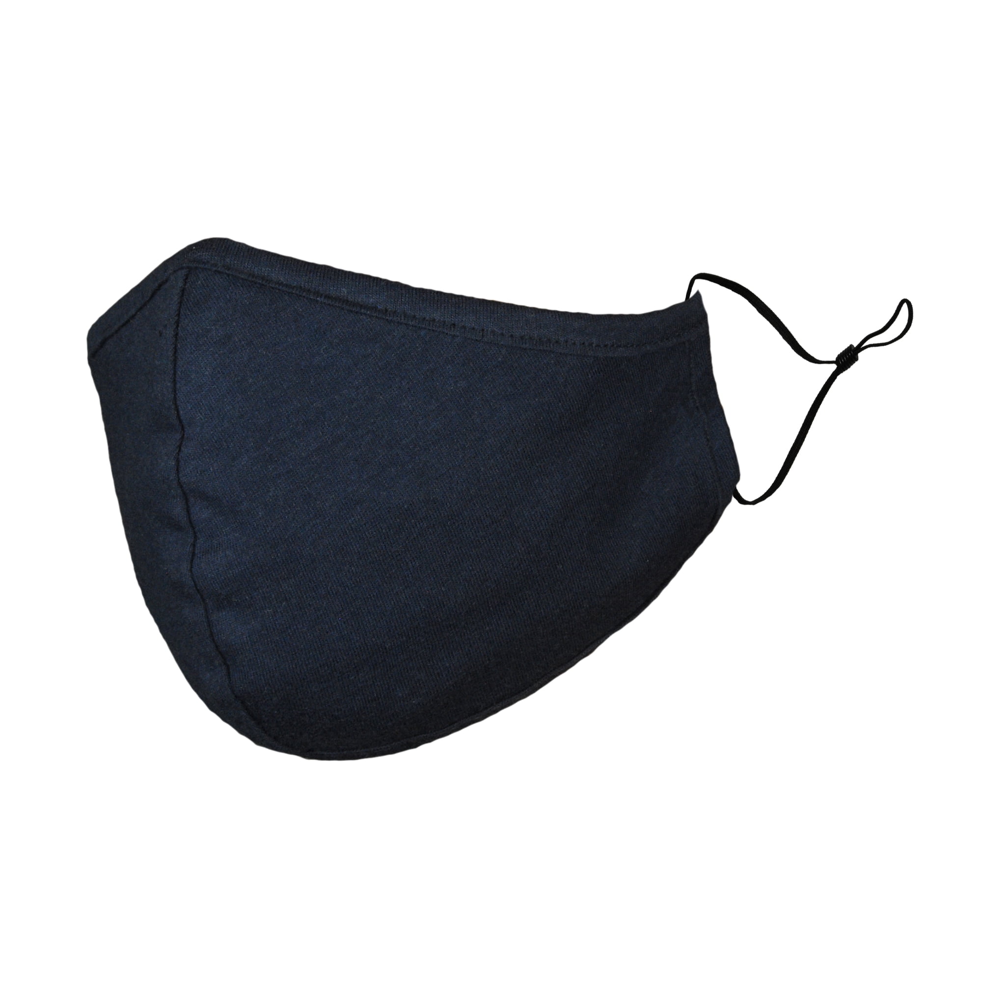 DALIX Cloth Face Mask Reuseable Washable in Navy Blue Made in USA - S-M ...