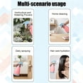 Handheld Pressure Sprayer, Adjustable Mist and Stream Nozzle, Ergonomic ...