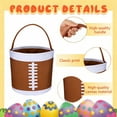 CuiLiyq Easter Cloth Basket Bag, 1 Pcs Personalized Sport Theme Bucket ...