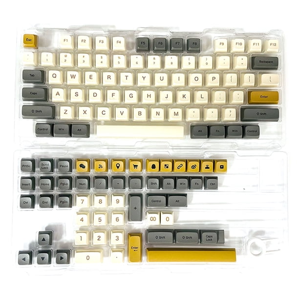 Teclas PBT Tema brillante Sublimación por calor de altura XDA Teclas de ...
