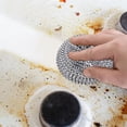 6 Pack Heavy Duty Stainless Steel Scrubber | Non-Scratch Steel Wool ...
