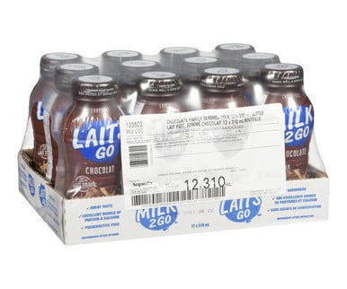 Milk 2 Go Milk Chocolate 1% Bottle 310ML/10.4 oz (12/Case) - Walmart.ca