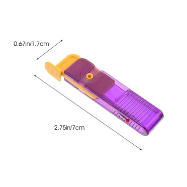 Clover Seam Ripper and Thread Remover, 20 Plastic Clips for Sewing ...