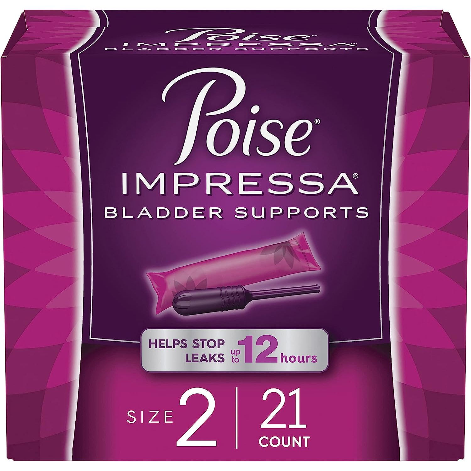 Bilot Impressa Bladder Supports for Bladder Control, Size 2, 21 Count ...