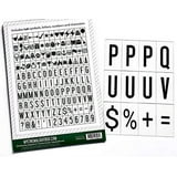 My Cinema Lightbox Alphabet Letters and Symbols Set, 140 Pieces for ...