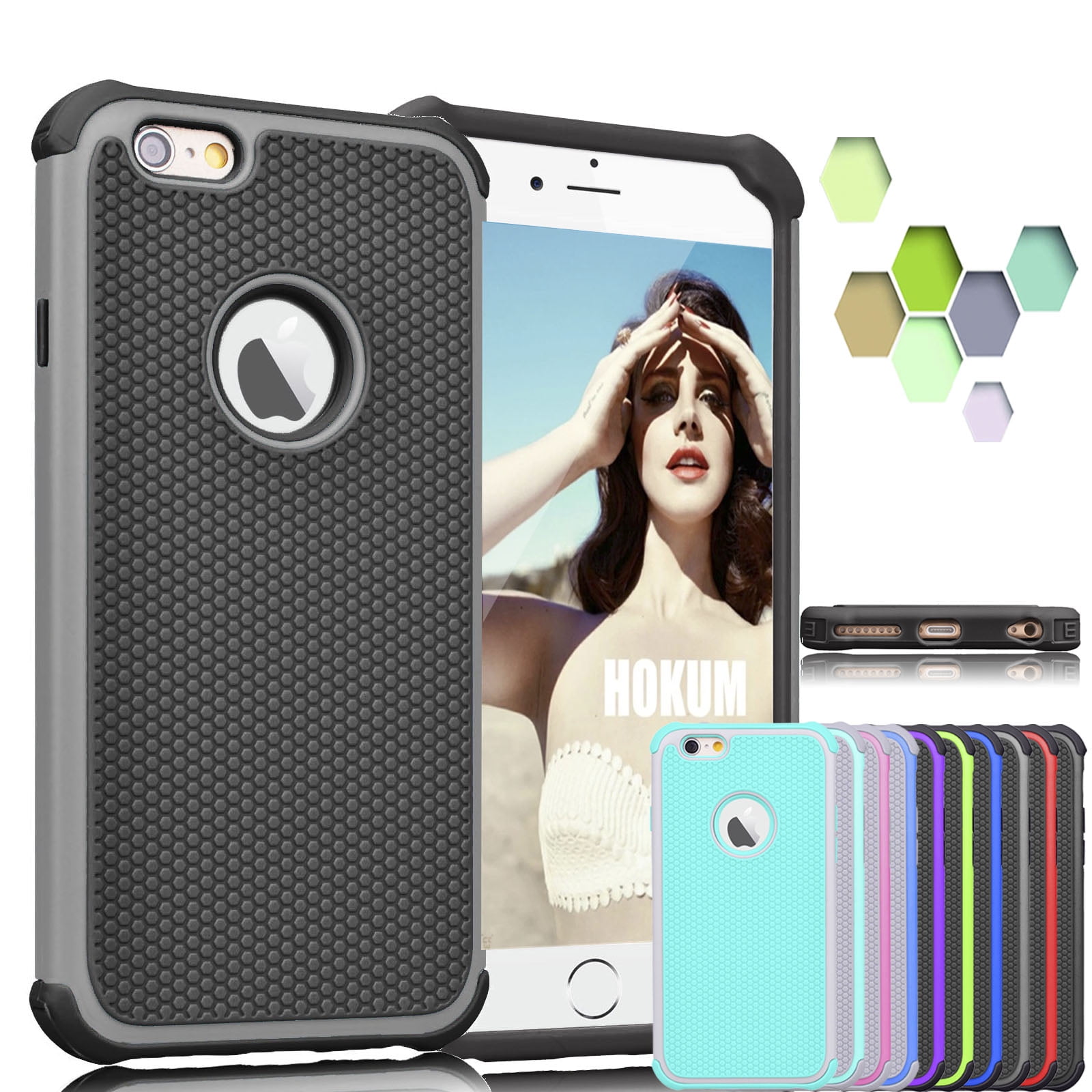 iPhone 6S Case,iPhone 6 / 6S (4.7 INCH) Rugged Case Shock Absorbing ...
