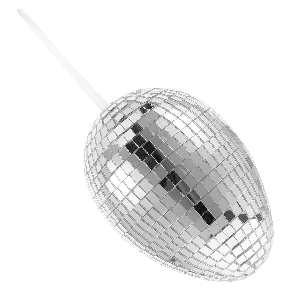 Dsseng Small Silver Hanging Ball Easter Eggs Mini Disco Balls ...