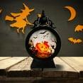 ESULOMP 2PC Halloween LED Lantern Lights, Small Vintage Decorative ...