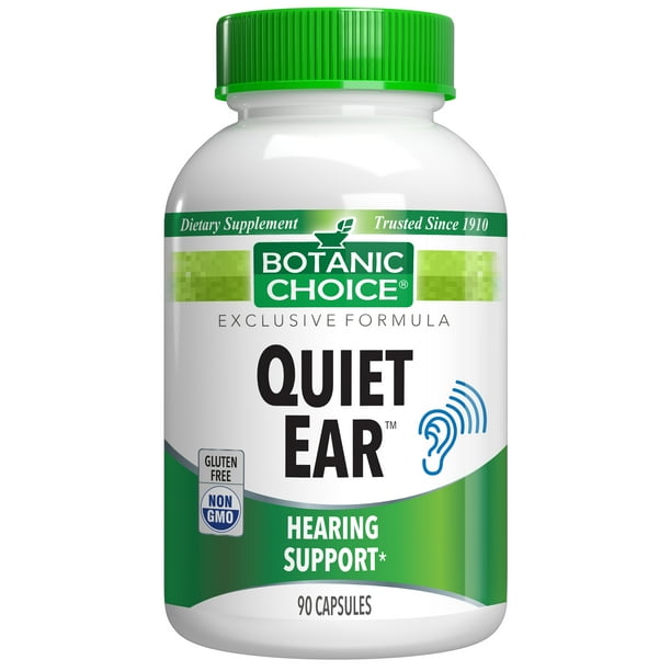 Botanic Choice Quiet Ear™ Hearing Dietary Supplement, 90 Capsules - Walmart.com