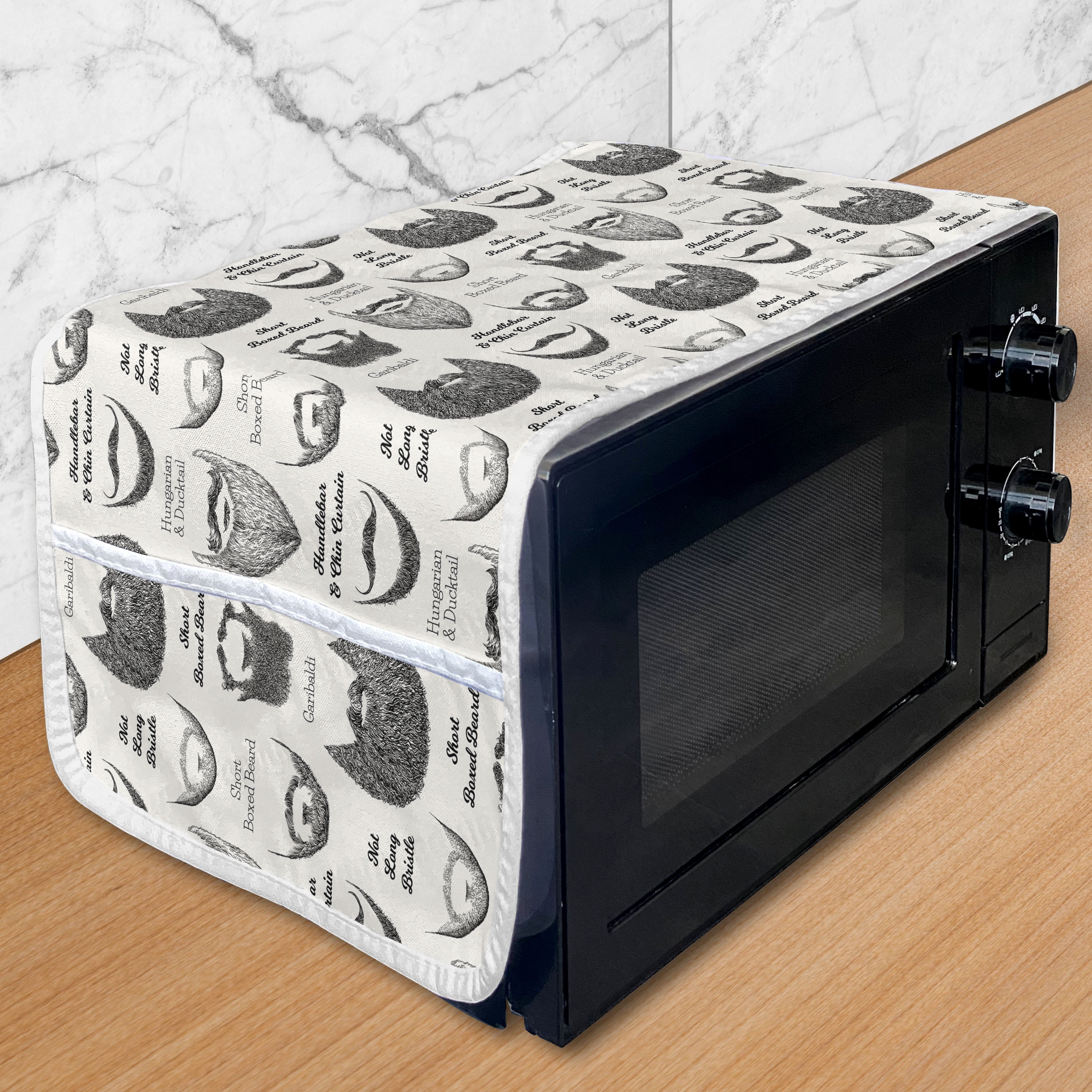 Human Anatomy Microwave Oven Cover, Various Beards and Mustaches Type ...