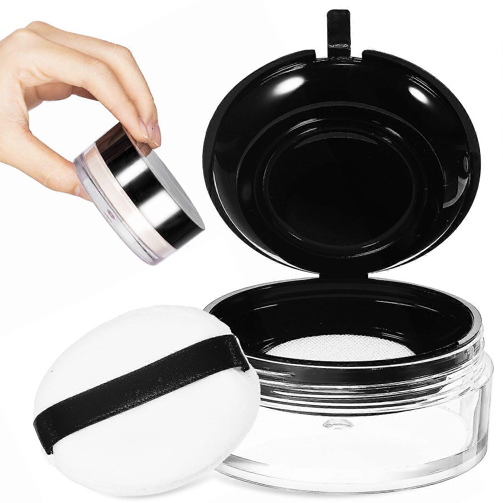 Empty Powder Compact Case Portable Travel Size Container Empty Cushion ...
