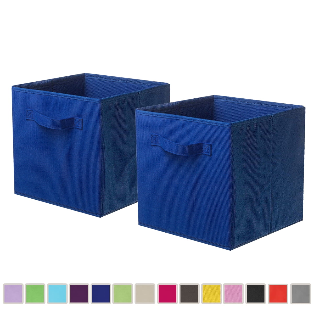 Click here for Yoytoo 2 Pack Collapsible Cube Fabric Storage Bins... prices