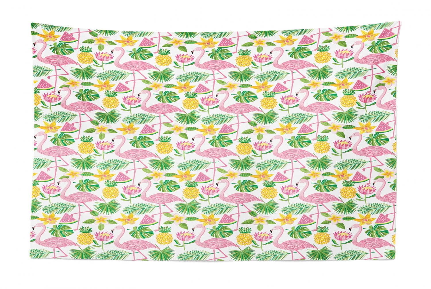 Fox Tapestry, Hand Drawn Horizontally Walking Sketched Animal Drawings ...