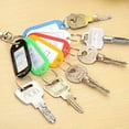Key Labels, 100PCS Key ID Tags Key Labels Tags Plastic Key Tags, Tags ...