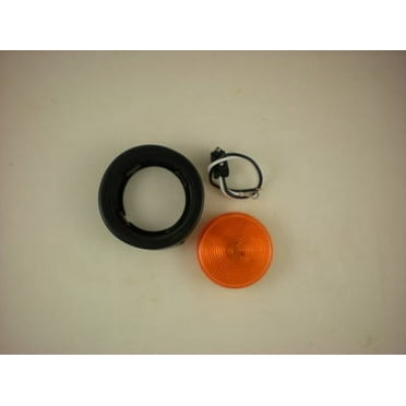 Amber 10 LED 6" Oval Trailer Truck Turn Signal Flasher Running Marker ...