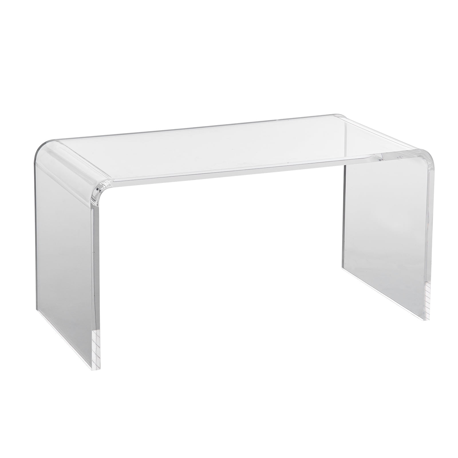 Click here for Vevor Acrylic Coffee Table  C-Shaped Clear Acrylic... prices