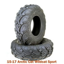 26x8R12 Radial ATV Front Tires Set for Sport UTV 15-17 Arctic Cat ...