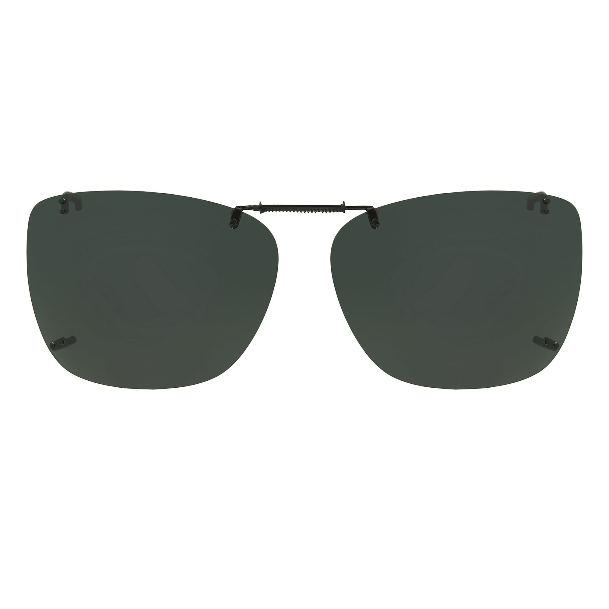 Click here for Polar Optics Rectangle 58 Gray Clipon Polarized Su... prices