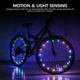 TEYJRY Bike Wheel Lights Waterproof LED 7 in 1 Colors for Wheels Safety ...