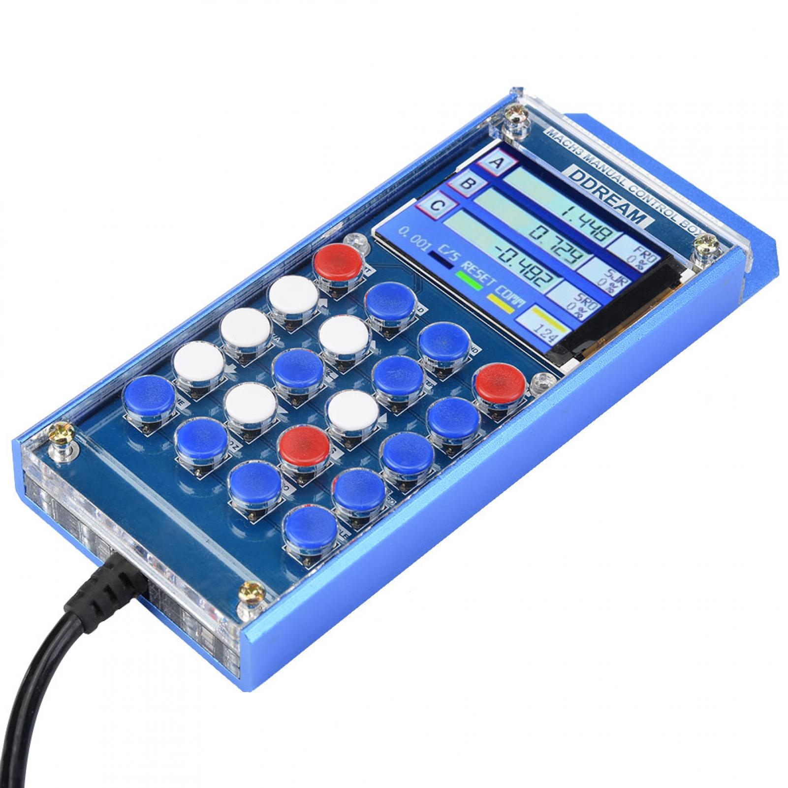 Control manual Mach Hand, control manual Mach3 de 6 ejes, control ...