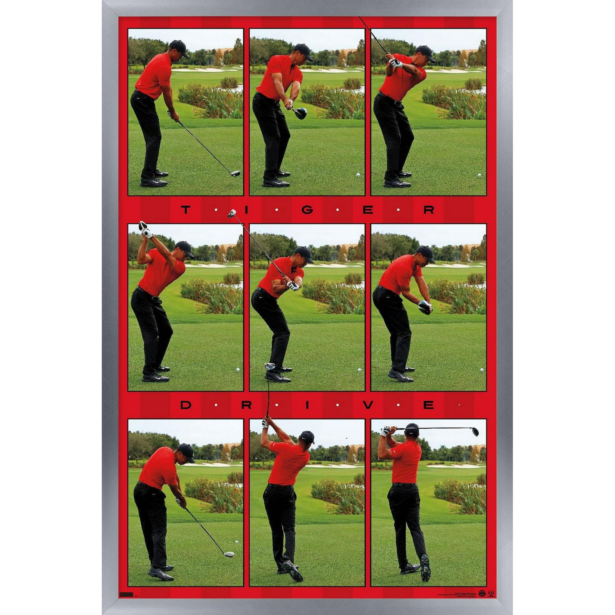 Click here for Trends International Tiger Woods - Drive Wall Post... prices