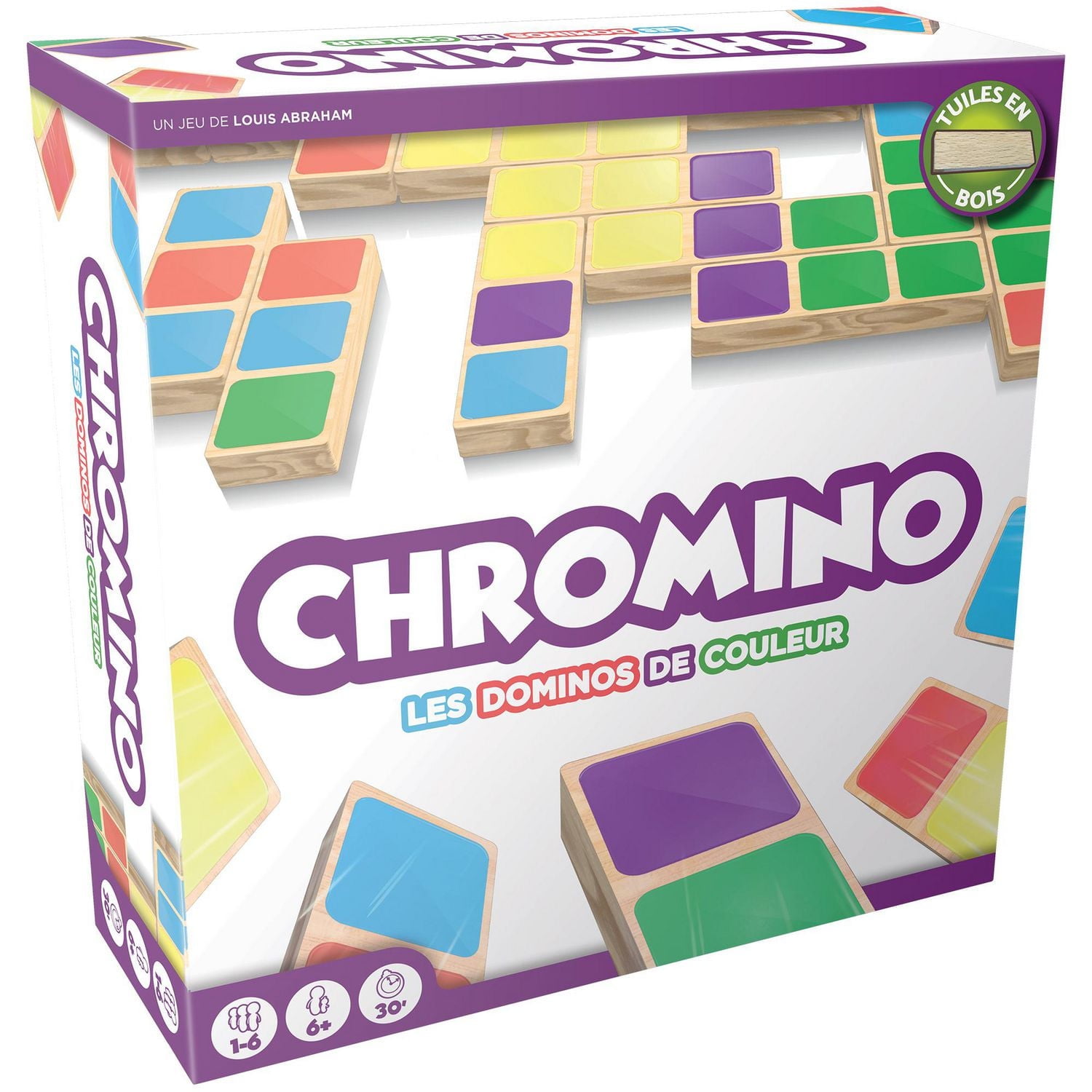 Click here for Zygomatic Chromino - Wood Version - Family Game (M... prices