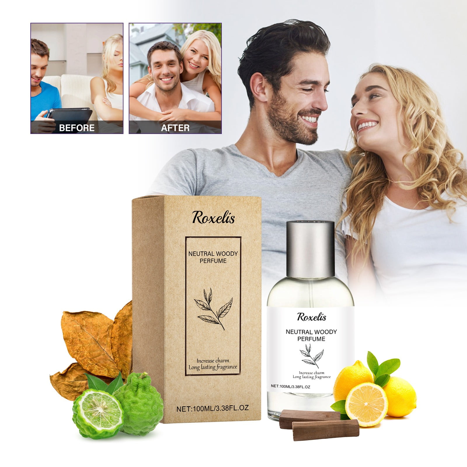 TTD Descuento!Perfume De Hombre, Eau Toilette, Notas De Madera De Cedro ...