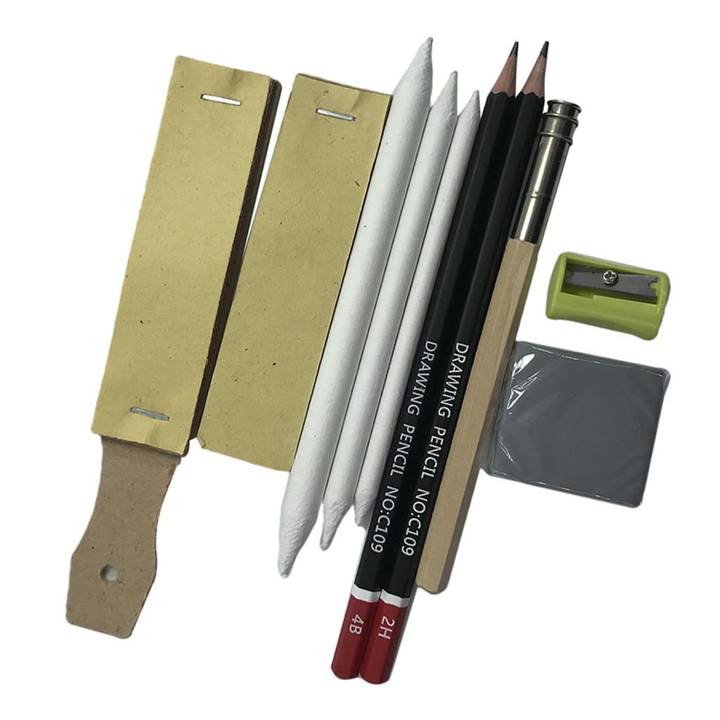 Buy Sketching Pencils Set 10Pcs, Drawing Pencil Tools, Erasers ...