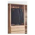 Prosper Oak Freestanding Walk in Wood Closet System - Walmart.com