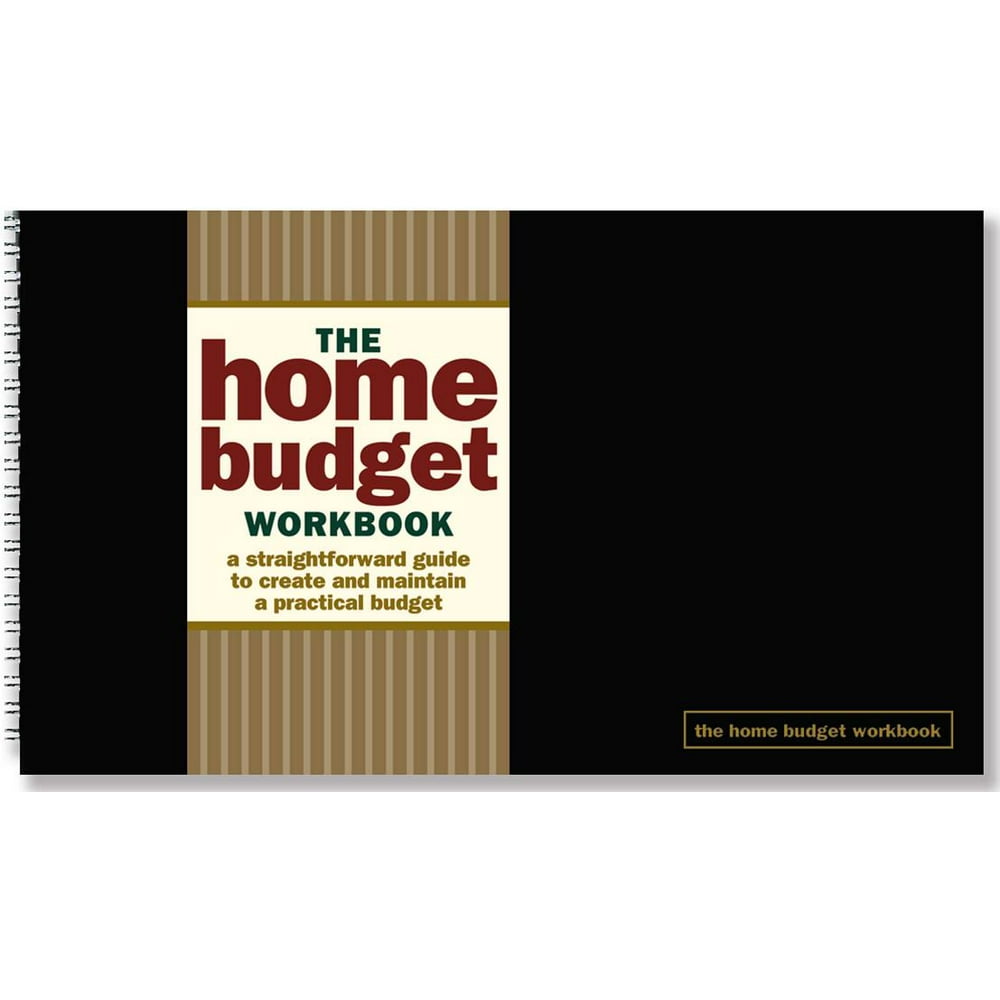 Home Budget Workbook (Other) - Walmart.com - Walmart.com