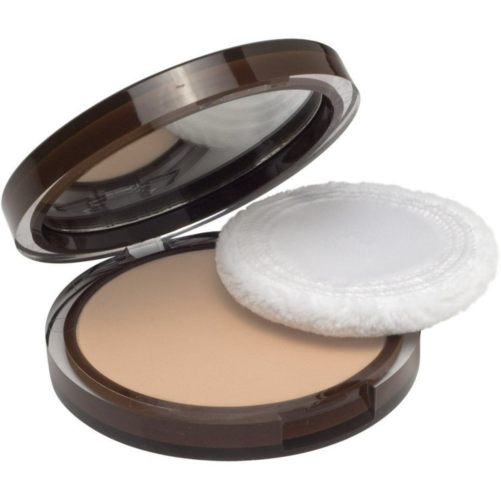 CoverGirl Clean Pressed Powder Compact, Buff Beige [125], 0.39 oz (Pack ...