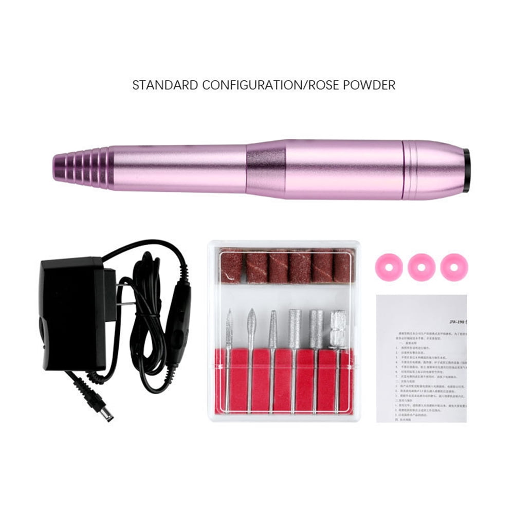 CJC Electric Nail Drill Set with for Acrylic, Gel Nails, Manicure ...