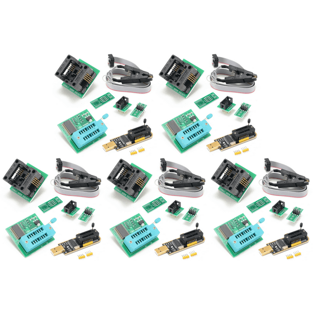 CH341A Programador Juego Clip Prueba SOP8 BIOS Clip Clip Universal 8 ...