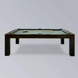 White Billiards Alpha Modern Slate Pool Table - Walmart.com