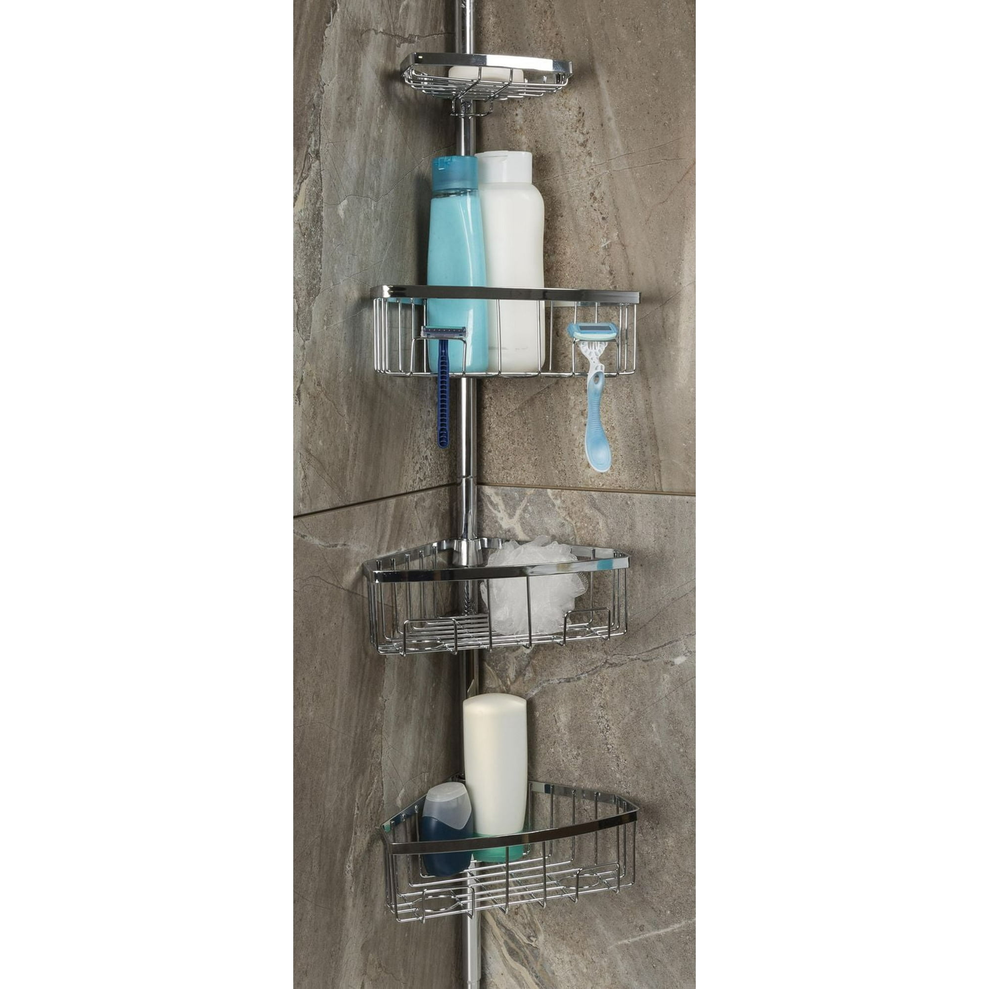 Click here for Columbia Frame Era Neil Shower Pole Caddy Chrome 5... prices