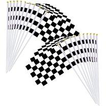 ANLEY 3x5 foot Checkered Flag - Black and White Racing Flags Polyester ...