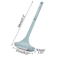 2-in-1 Window Cleaning Brush Wiper Long Handle • Indoor Outdoor Glass ...