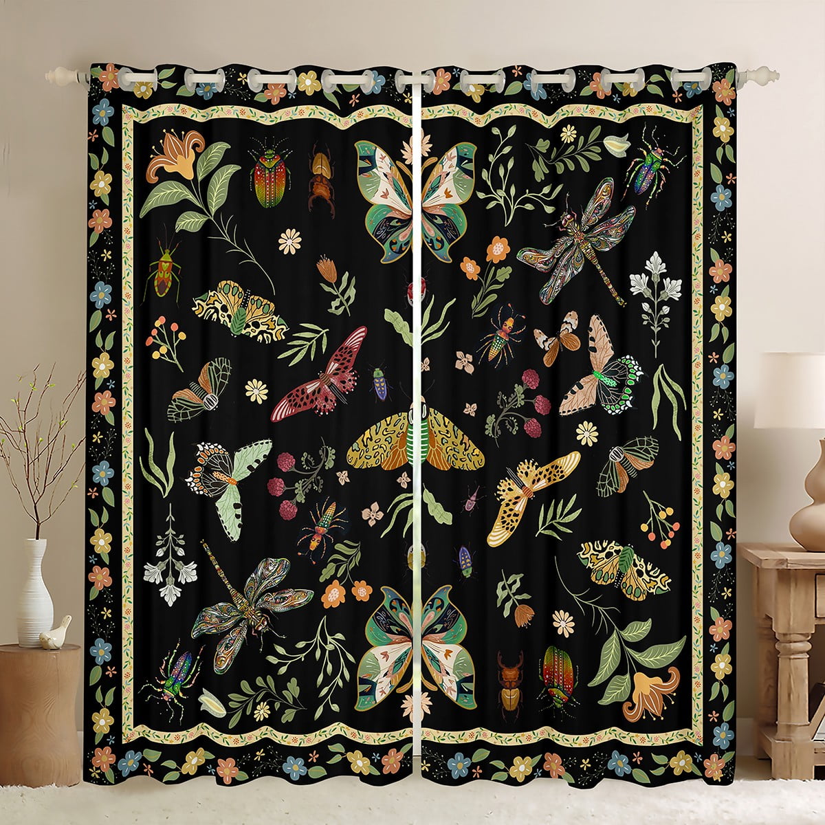 Click here for Erosebridal Butterfly Moth Curtains And Drapes (38... prices