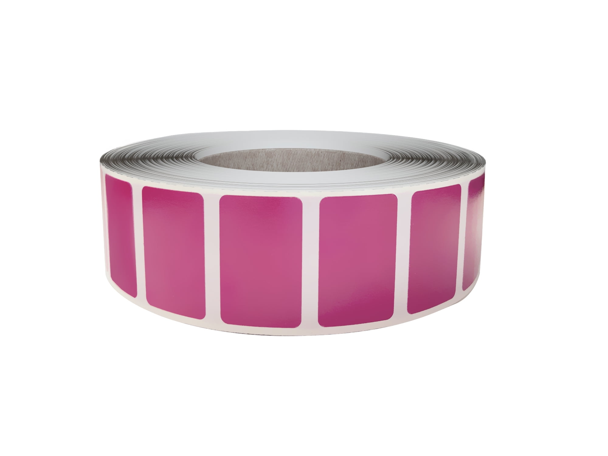 Royal Green Rectangular Labels Rolls for Identifications and Marking in ...