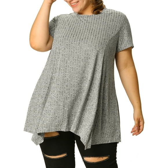 Plus Size 3 4 Sleeve Tops