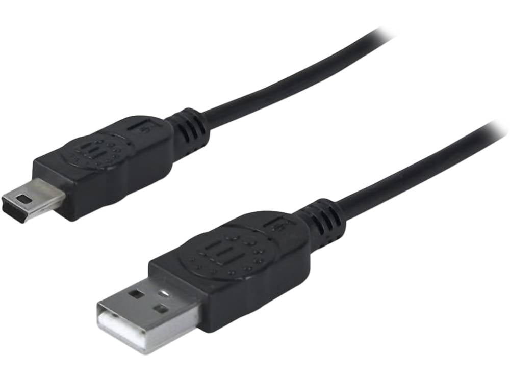 Cable Manhattan USB tipo A macho a USB tipo B mini de 5 pines, 1.8m ...