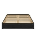 Ameriwood Home Austin Queen Platform Bed Frame, Black Oak - Walmart.com